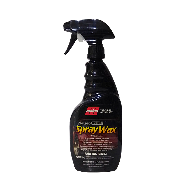 Nano Care Cleaner Spray Wax - 22 Oz | Malco